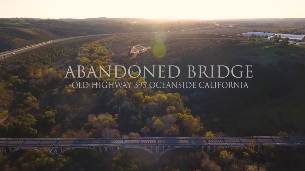 DJI Phantom 4 - Abandoned Bridge, Old Hwy 395, Oceanside California ...