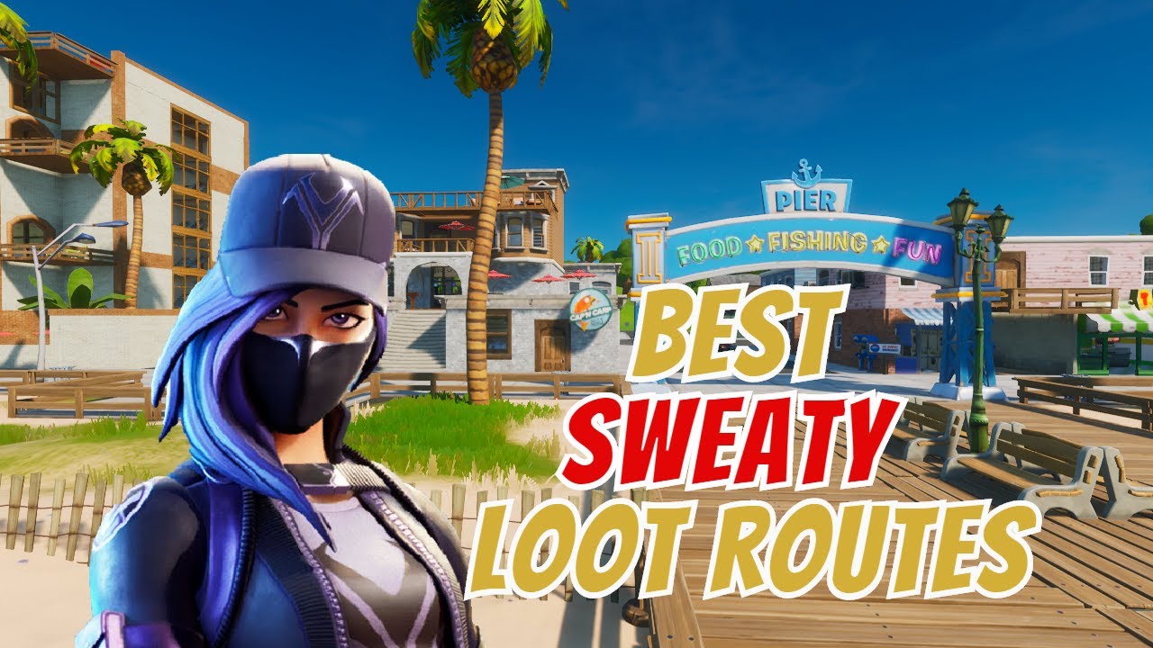 Sweaty Sands Best Loot Routes (Fortnite Battle Royale) - YouTube