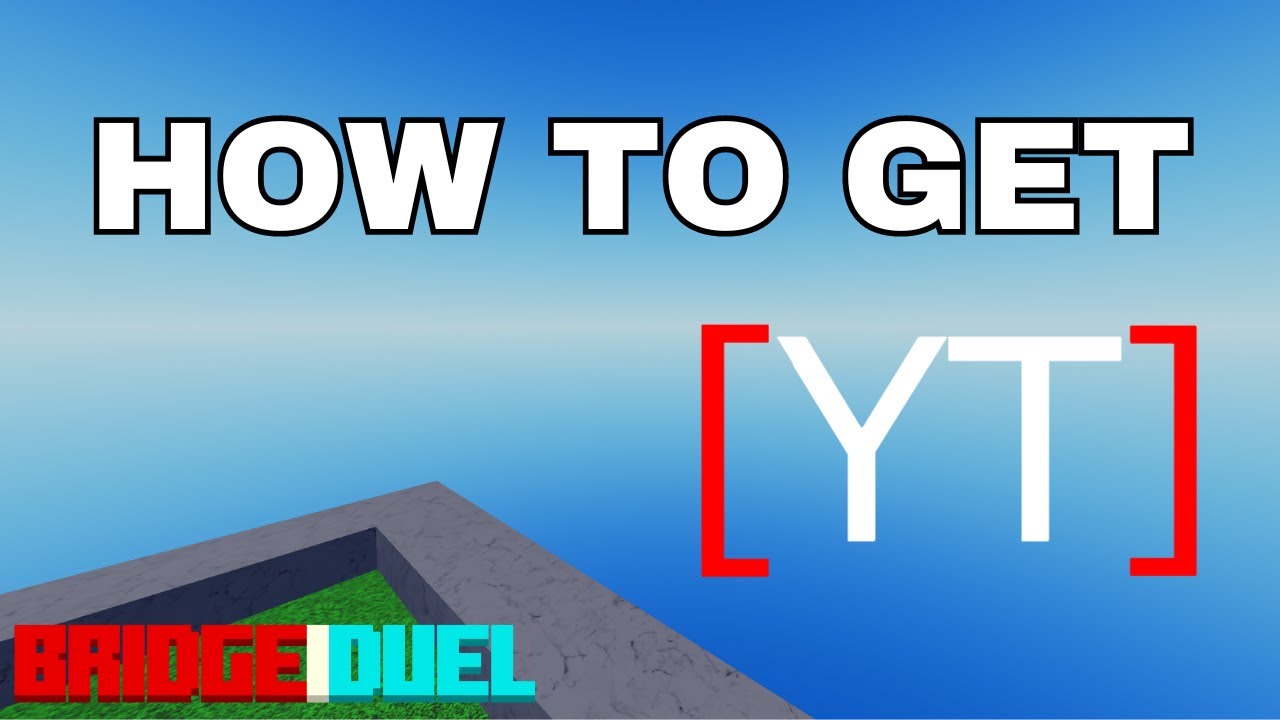 HOW TO Get YT Rank on ROBLOX Bridge Duel (TUTORIAL) - YouTube