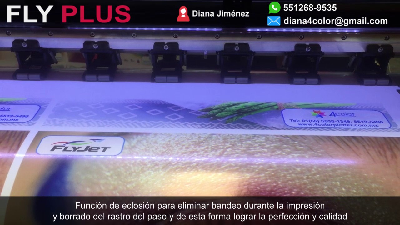 Plotter Fly- Plus - YouTube