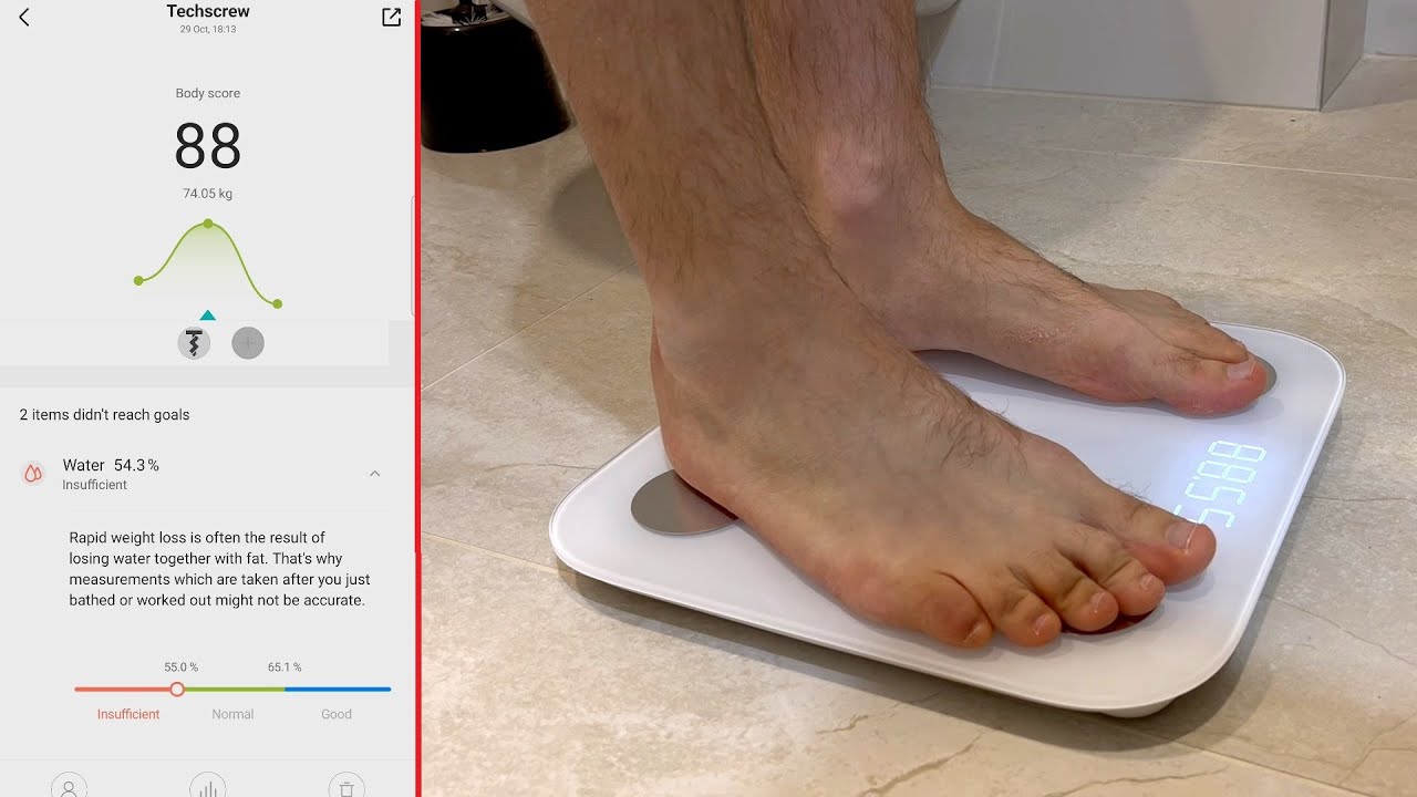 Xiaomi Mi Body Composition Scale 2 - YouTube