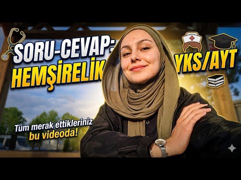 SORU -CEVAP 📊 | Hemşirelik/Yks/Ayt... |  Hemşirelik ne kadar yorucu❓️40 nettle hemşire olunabilir mi