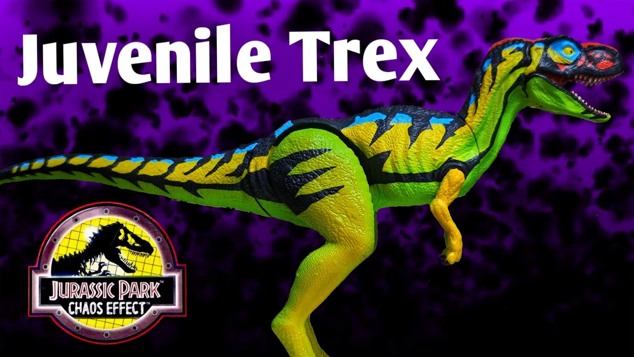 Juvenile Chaos Effect T-Rex (Rods Random Work) 3D Printed Figure - YouTube
