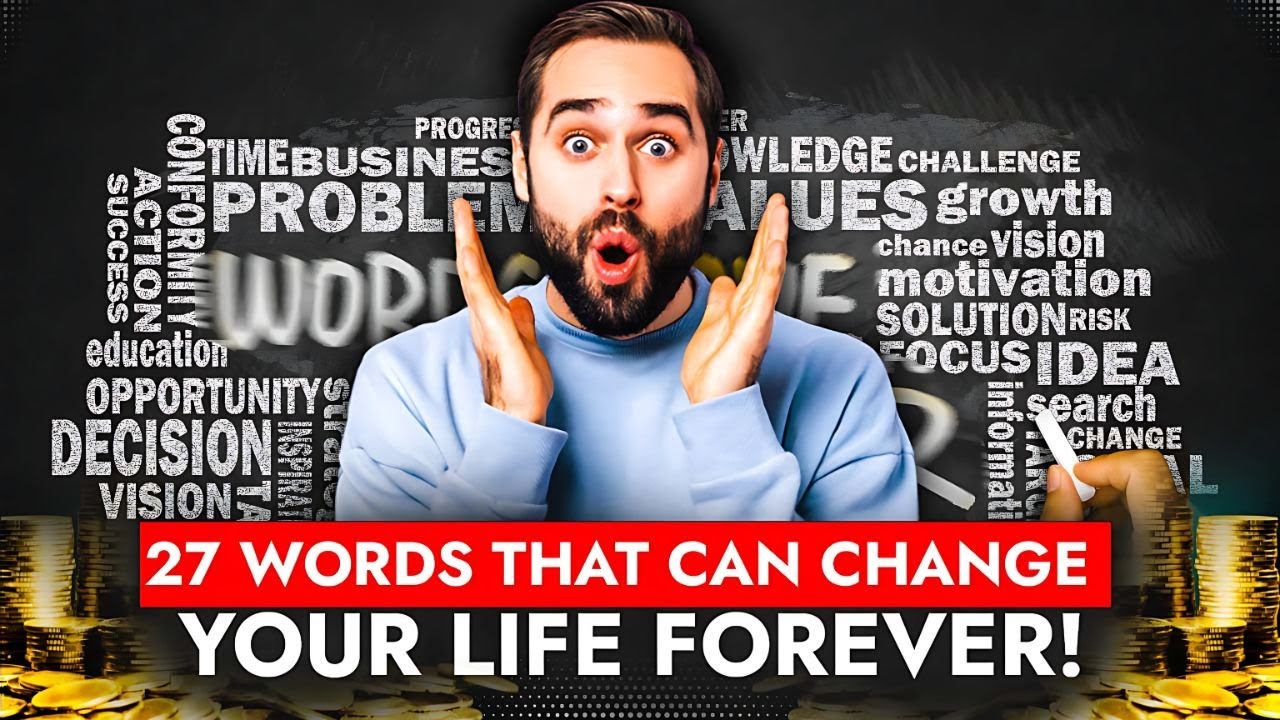 27 Words to Change your life forever! - YouTube