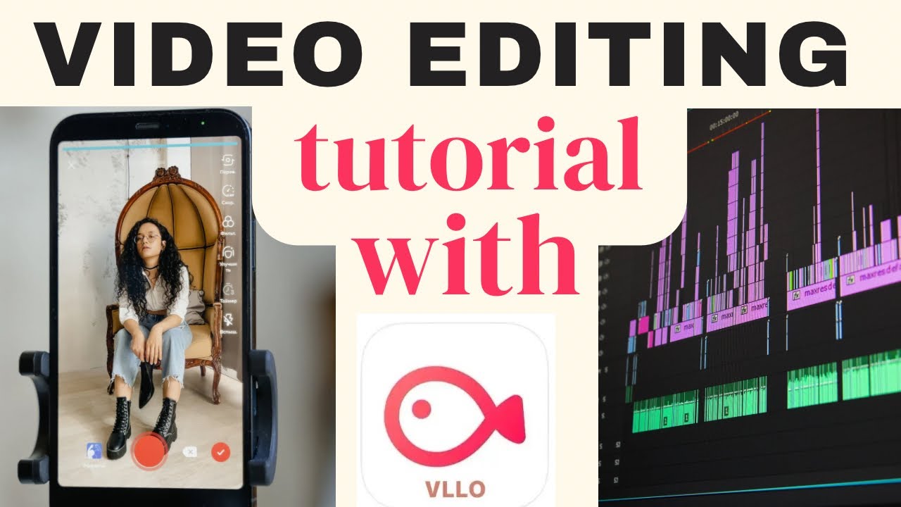 How to edit with VLLO video editor for free 2024 |Easy for BEGINNERS ...