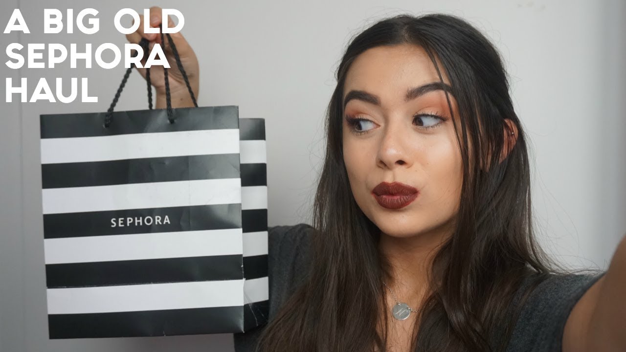 A big old sephora haul from me, a British gal| Noo - YouTube