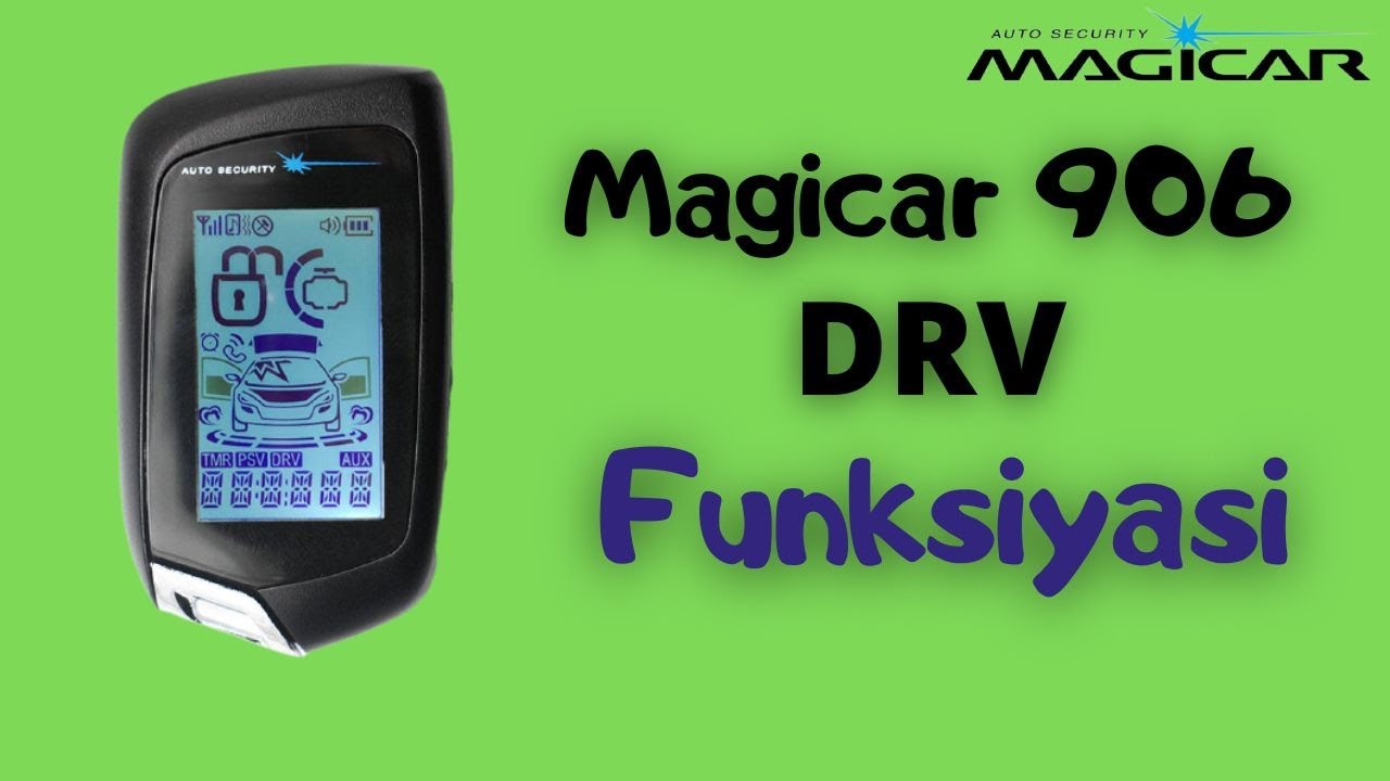 DRV nastroyka | Magicar 906 | Funksiya - YouTube