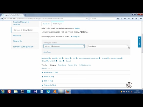 Update or Download drivers for your Dell PC_Windows 7 - YouTube
