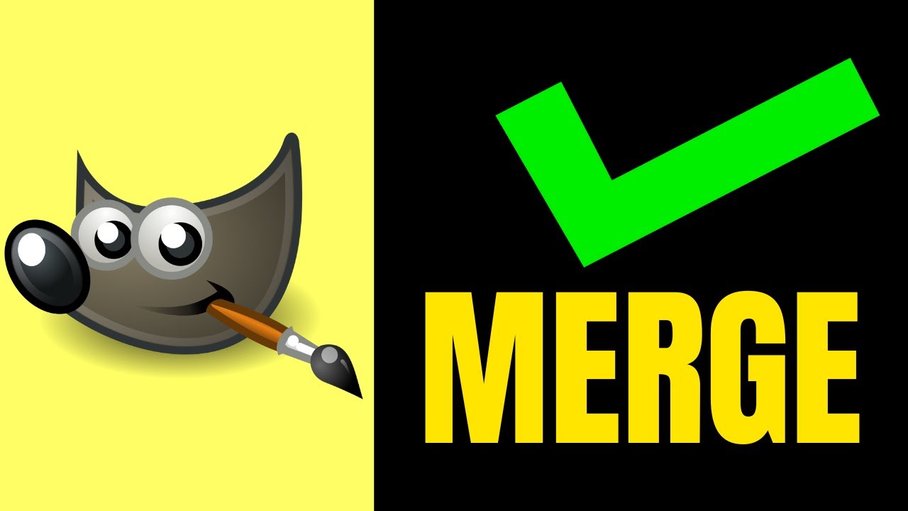 How To MERGE Layers in GIMP (2024) - YouTube