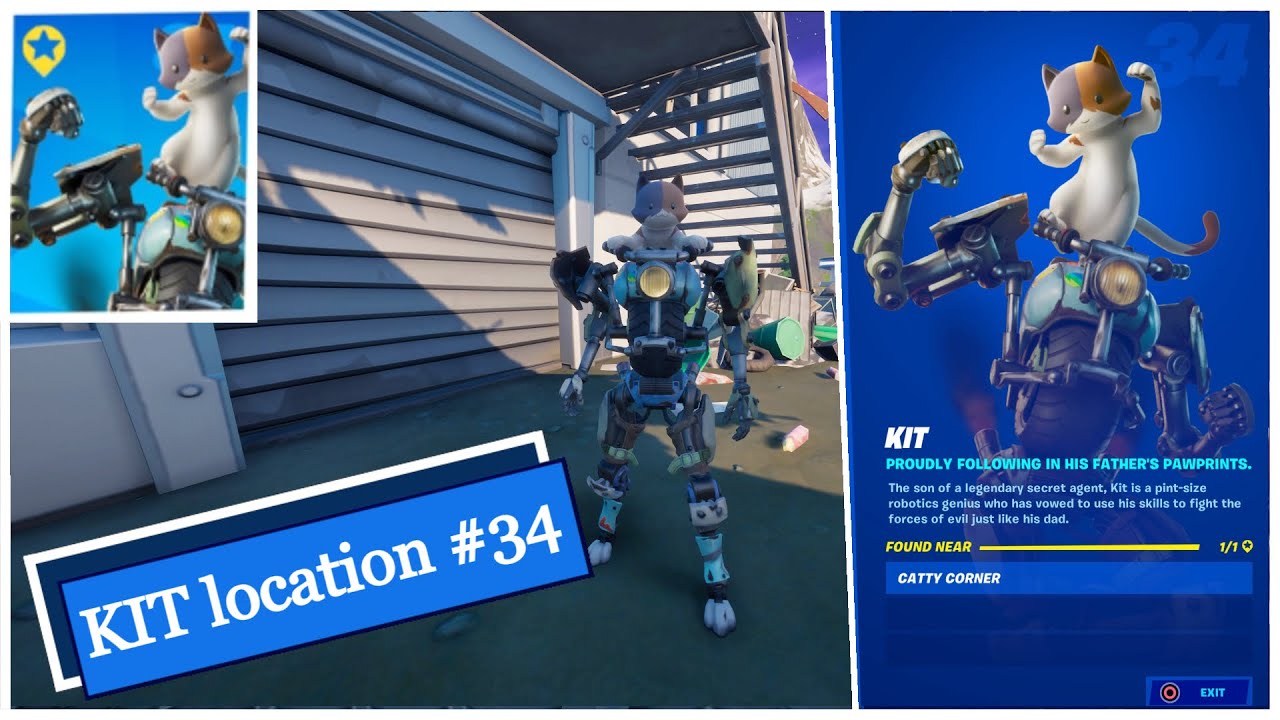 KIT location fortnite - YouTube