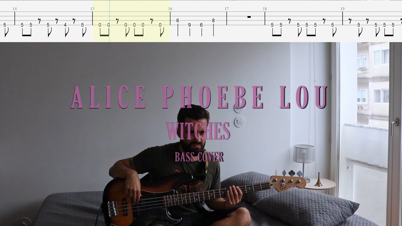 Alice Phoebe Lou // Witches [Bass Cover + Tabs] - YouTube