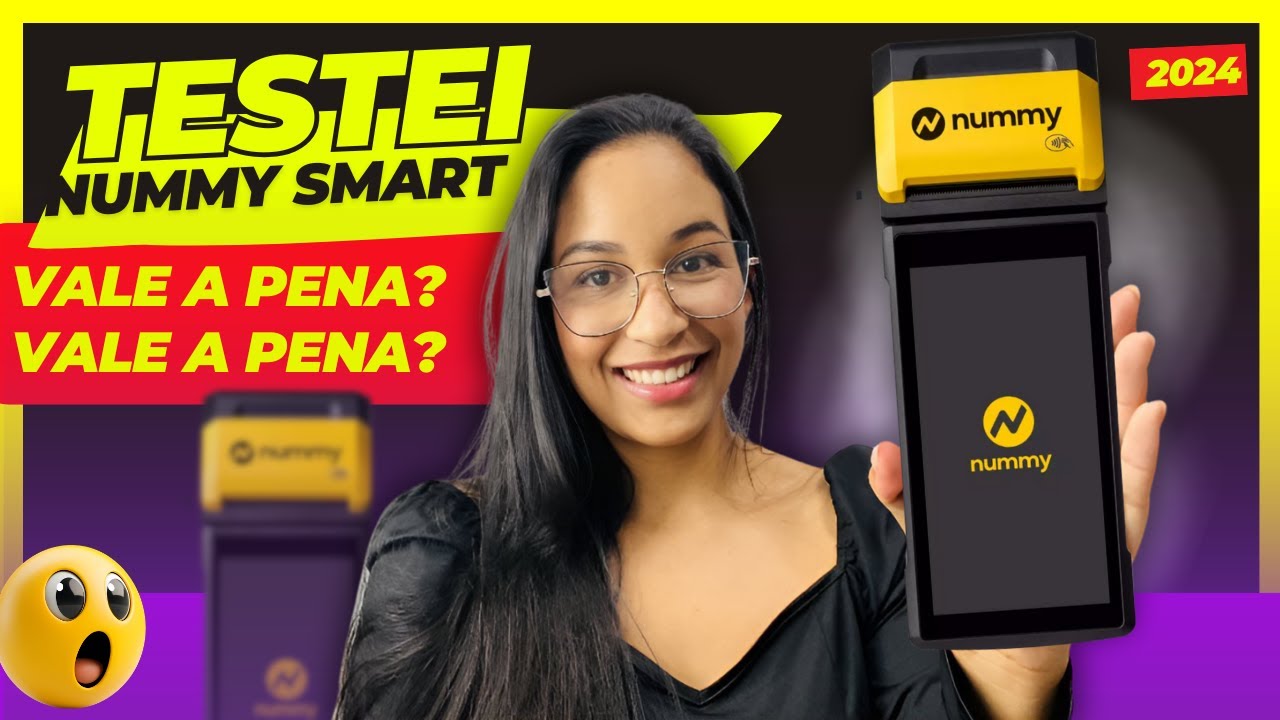 CONHEÇA A NUMMY SMART | VALE A PENA? UNBOXING NUMMY SMART - MAQUININHA ...