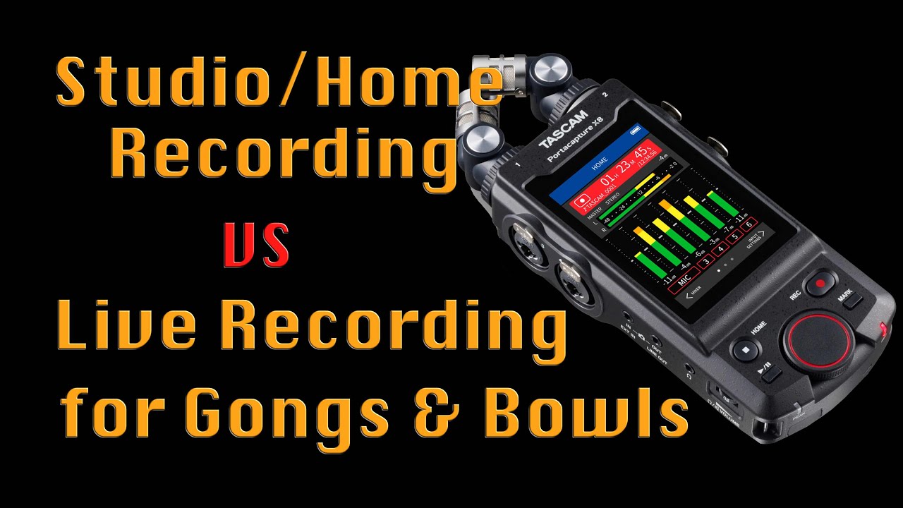 Studio/Home recording VS Live Recording - YouTube