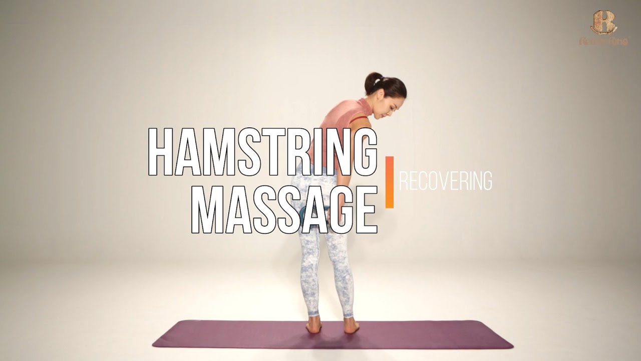 Hamstring Massage with RecoveRing - YouTube