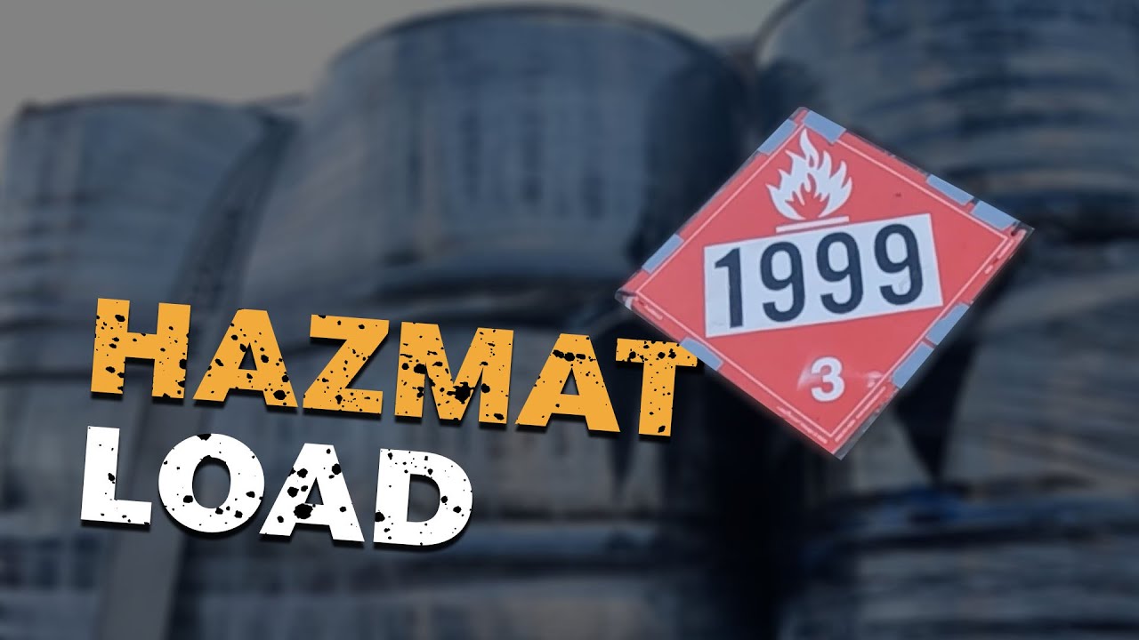 ☣️ Hauling my first #TMC hazmat load - YouTube