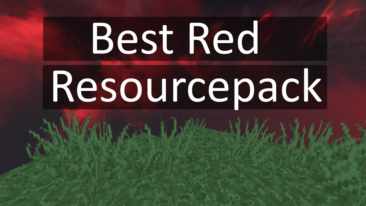 I play with the best red resourcepack - YouTube