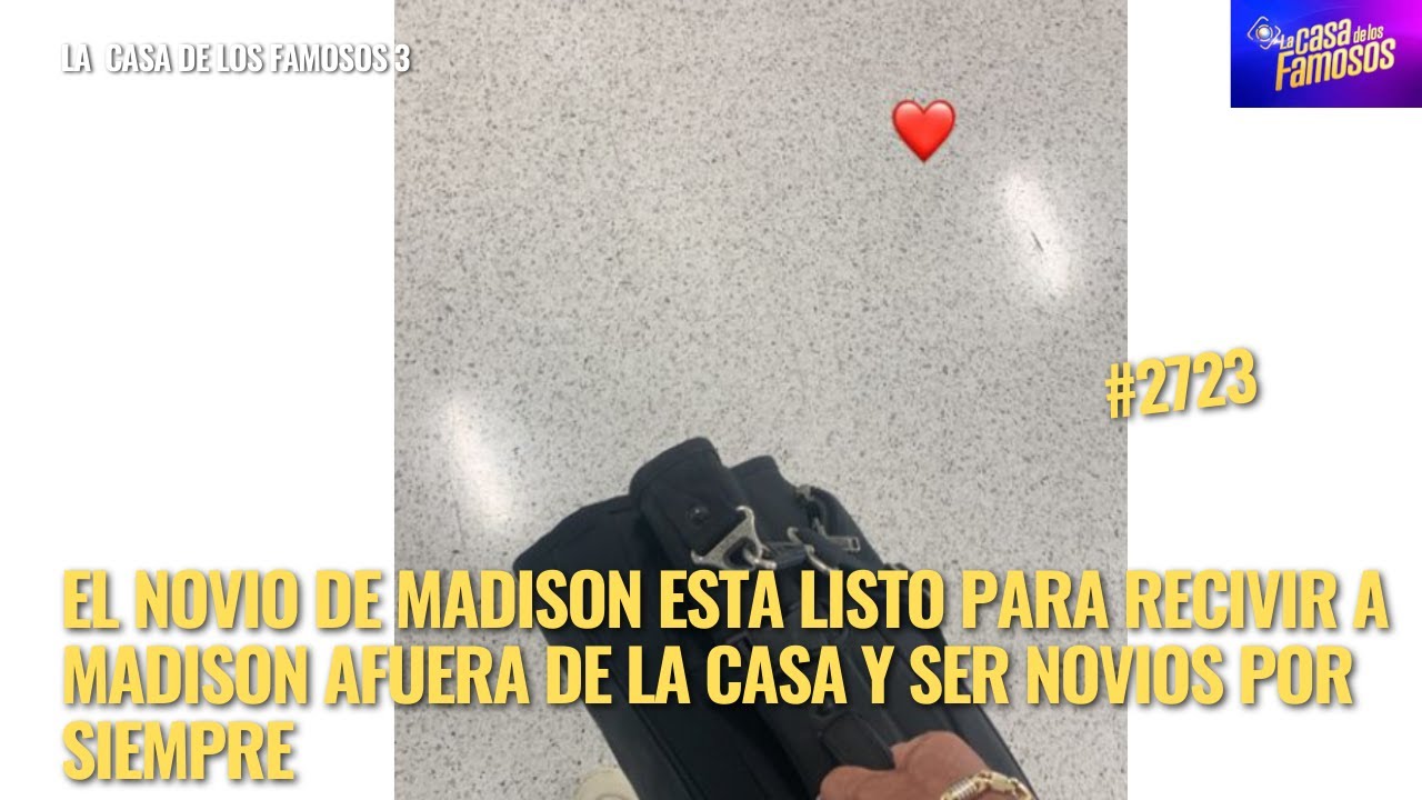 EL NOVIO DE MADISON ESTA LISTO PARA RECIBIR A MADISON AFUERA DE LA CASA ...
