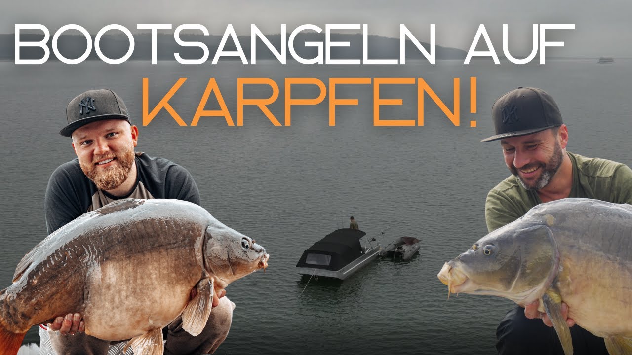 Bootsangeln auf Karpfen - wenig Zeit viel Fisch! - YouTube