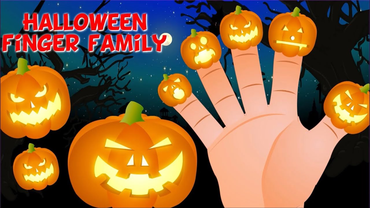 Pumpkin Halloween Finger Family - YouTube