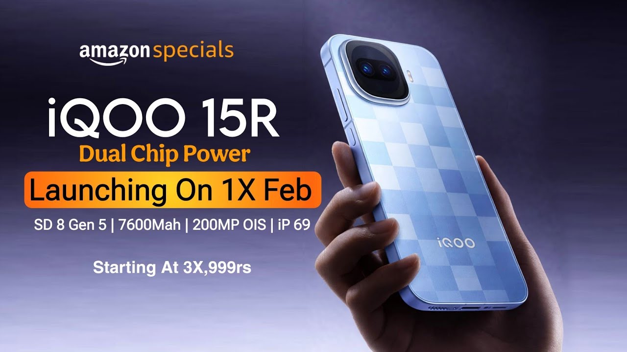 iQOO 15R Launch Date & Price in India | iQOO 15R Full Specs | iQOO 15R ...