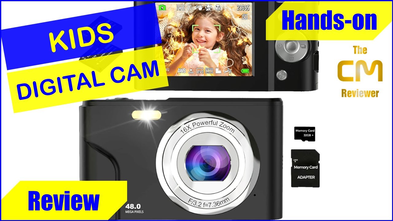 BOFYPOO DC311L-AF Kid's Digitalkamera Test - 48MP Bilder 1080p Video ...