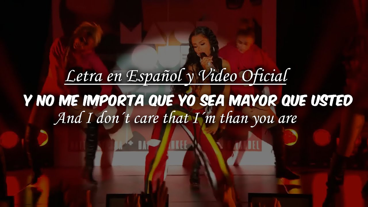 Mayor Que Usted (Letra + Video Live) - Natti Natasha x Daddy Yankee x ...