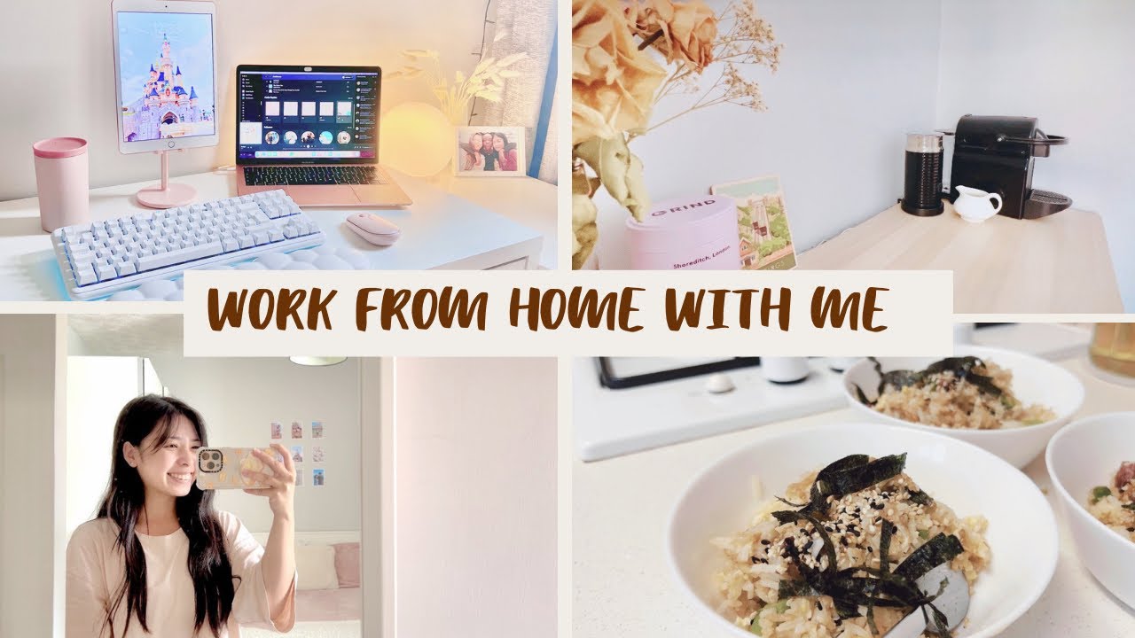 Day in my life | 💻 Work From Home w/ Me - YouTube