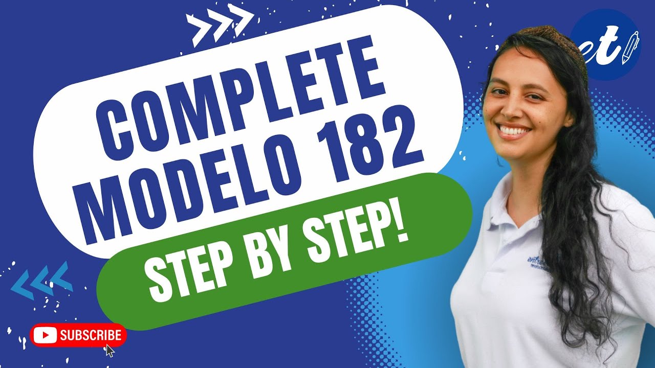 🖊 How to Complete Modelo 182: A Step-by-Step Guide - YouTube