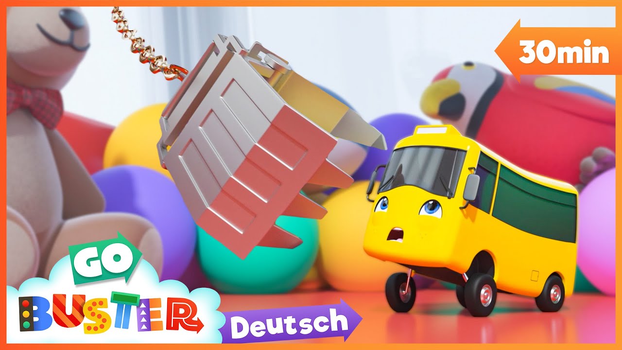 Buster und der Greifautomat | Go Buster Deutsch | Kinderlieder ...