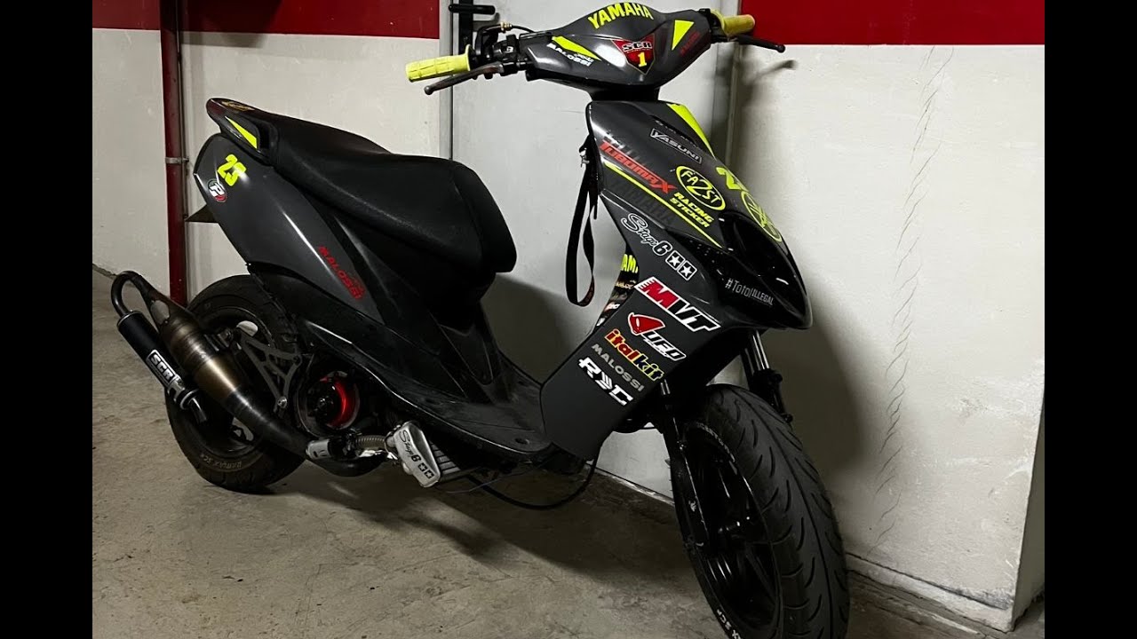 JOG RR 70CC AIRSAL LOUD SOUND - YouTube