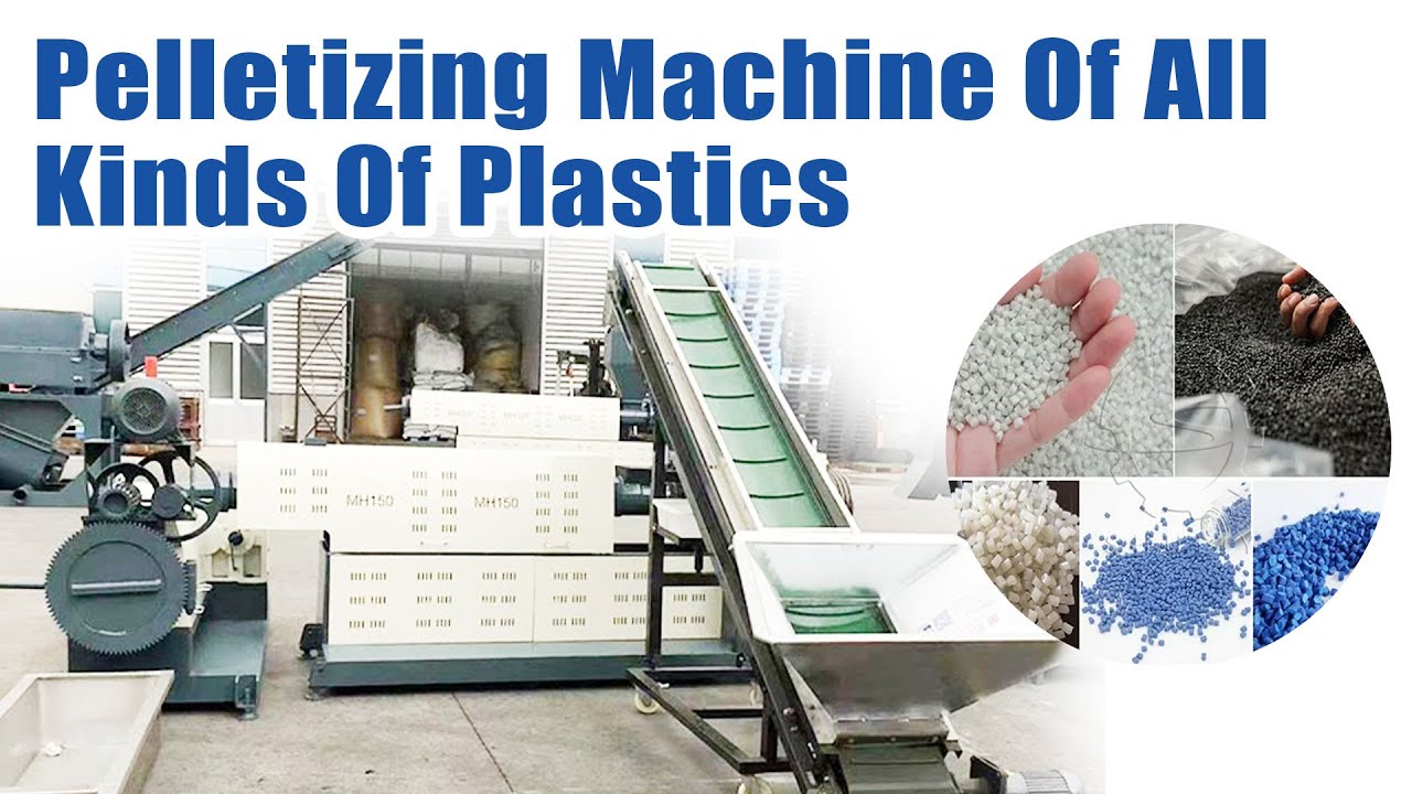 Pelletizing Machine Of All Kinds Of Plastics | How is Plastic Turned ...