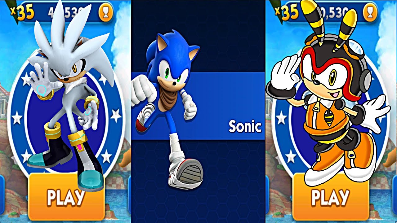Sonic Silver vs Sonic Clasic vs Sonic Charmy - Versus Mode - Sonic 2 ...