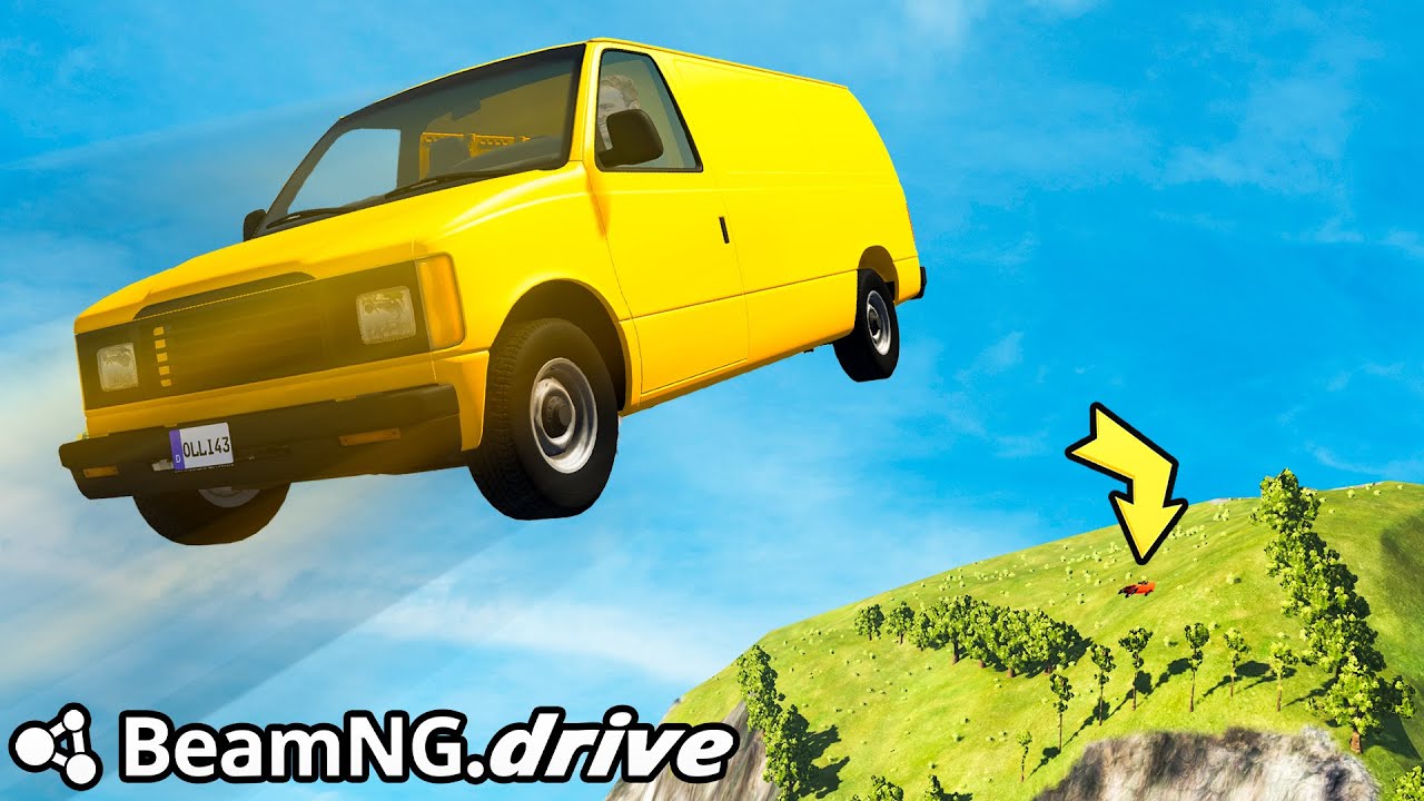 BeamNG Drive - Epic First Person View Stunts - YouTube