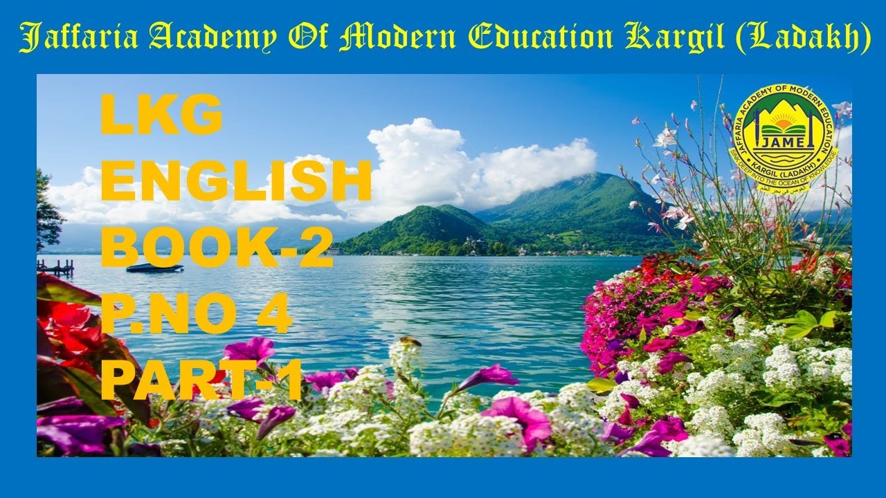 LKG English p.no.4 (book 2) part 1 - YouTube