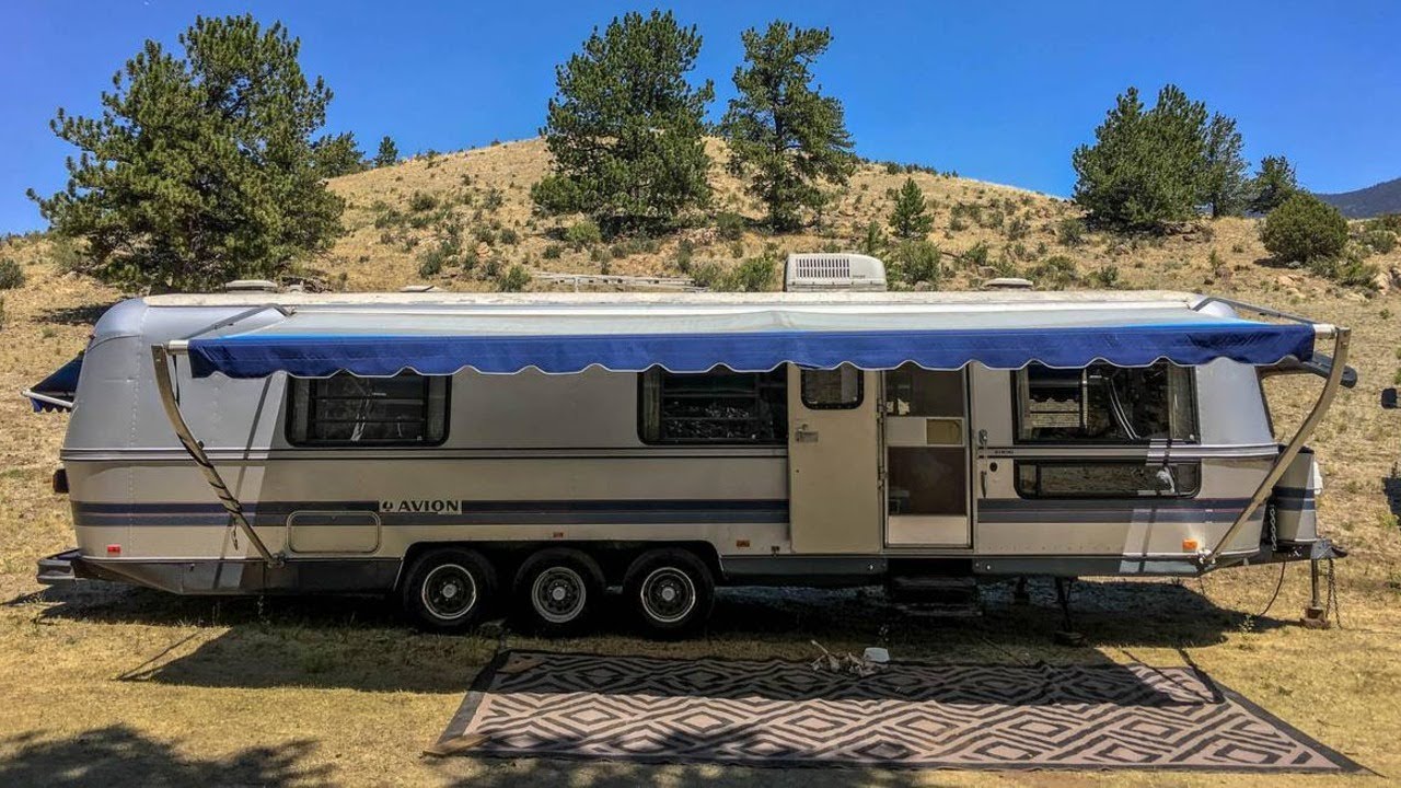 1990 Avion 34V Travel Trailer - YouTube