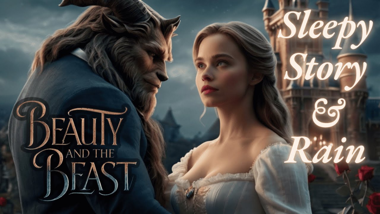 BEAUTY and the BEAST | RAIN and Storytelling | Bedtime Story for Grown ...