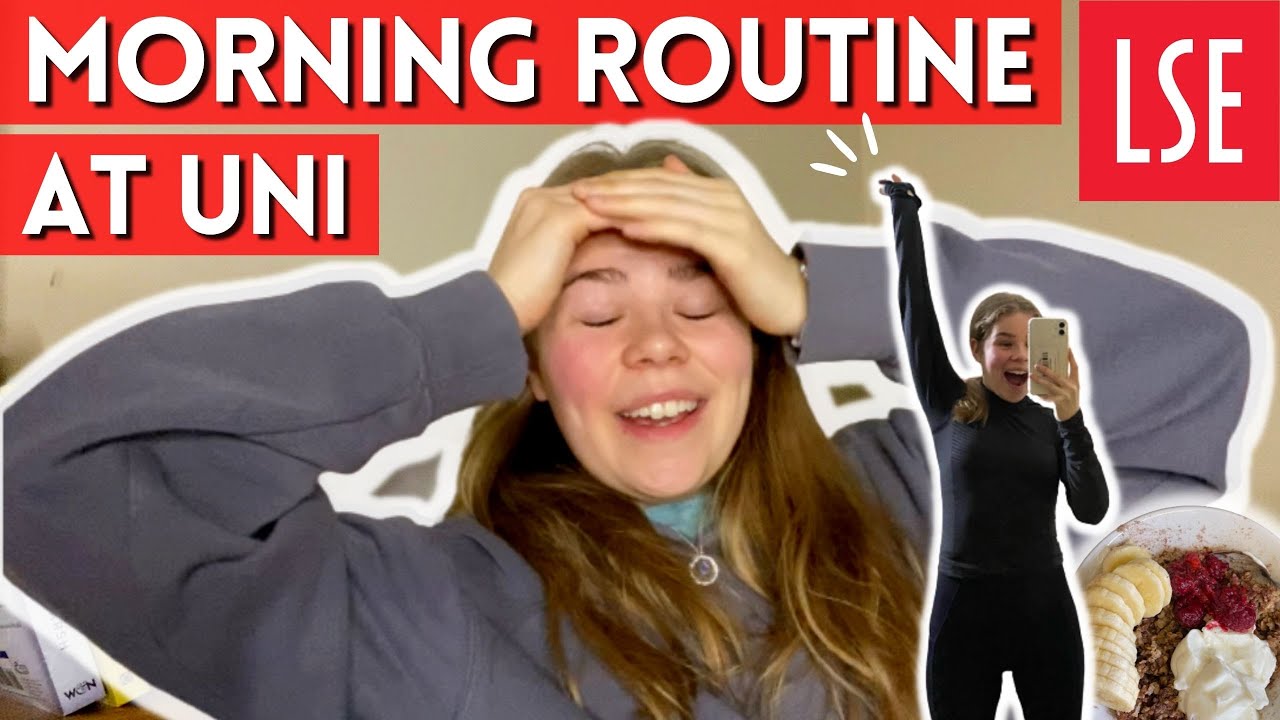 LONDON UNIVERSITY UNIVERSITY MORNING ROUTINE 2022 // PRODUCTIVE MORNING ...