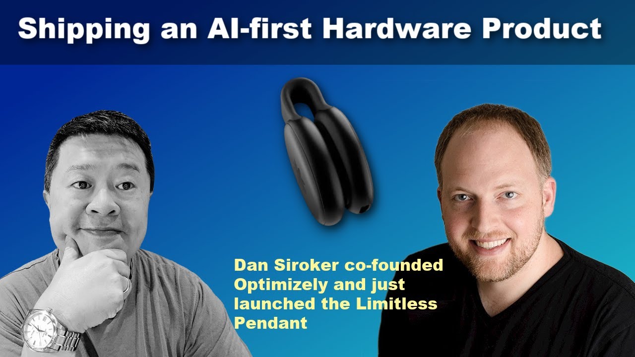 Limitless CEO on launching "The World's Most Wearable AI" - YouTube