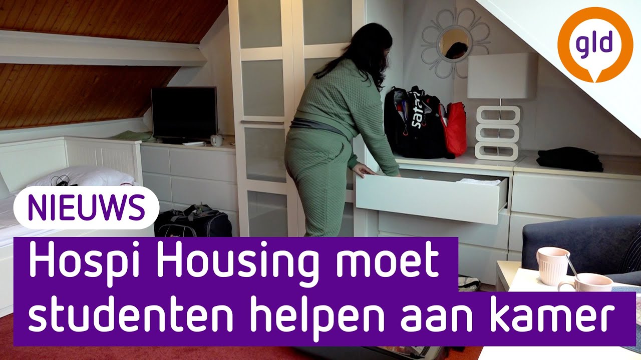 Ruimte over? Neem een student in huis. Nijmegen start samenwerking met Hospi Housing - YouTube