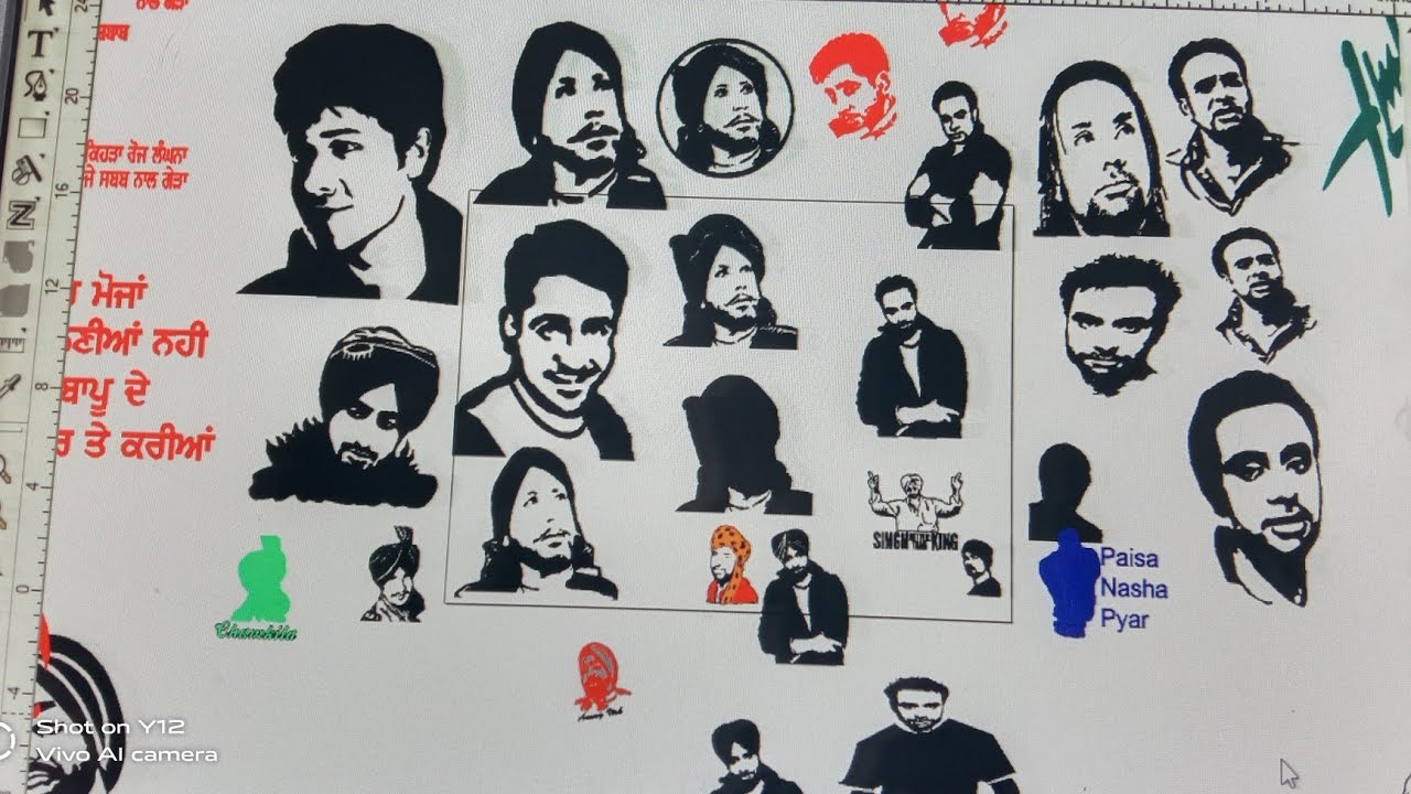 Unlimited all Punjabi sticker bike truck design - YouTube