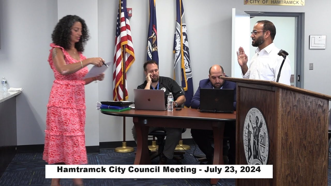 Hamtramck City Council Meeting - July 23, 2024 - YouTube