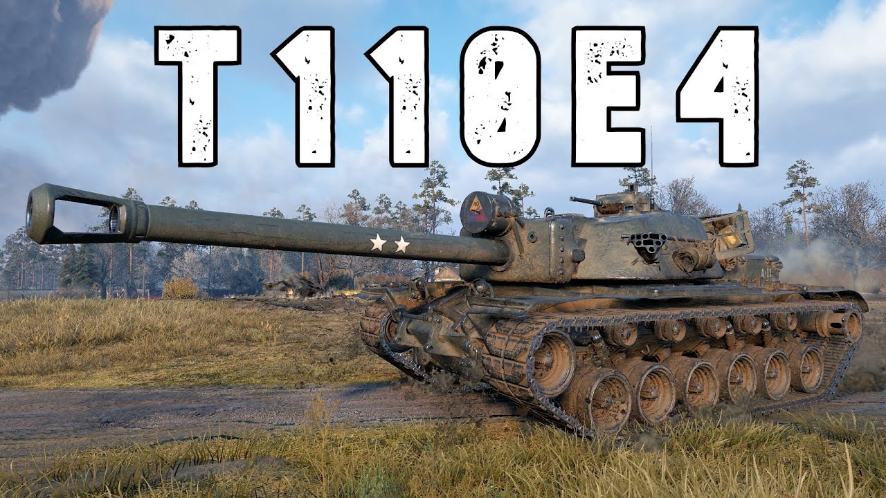 World of Tanks T110E4 - 4 Kills 10,1K Damage - YouTube