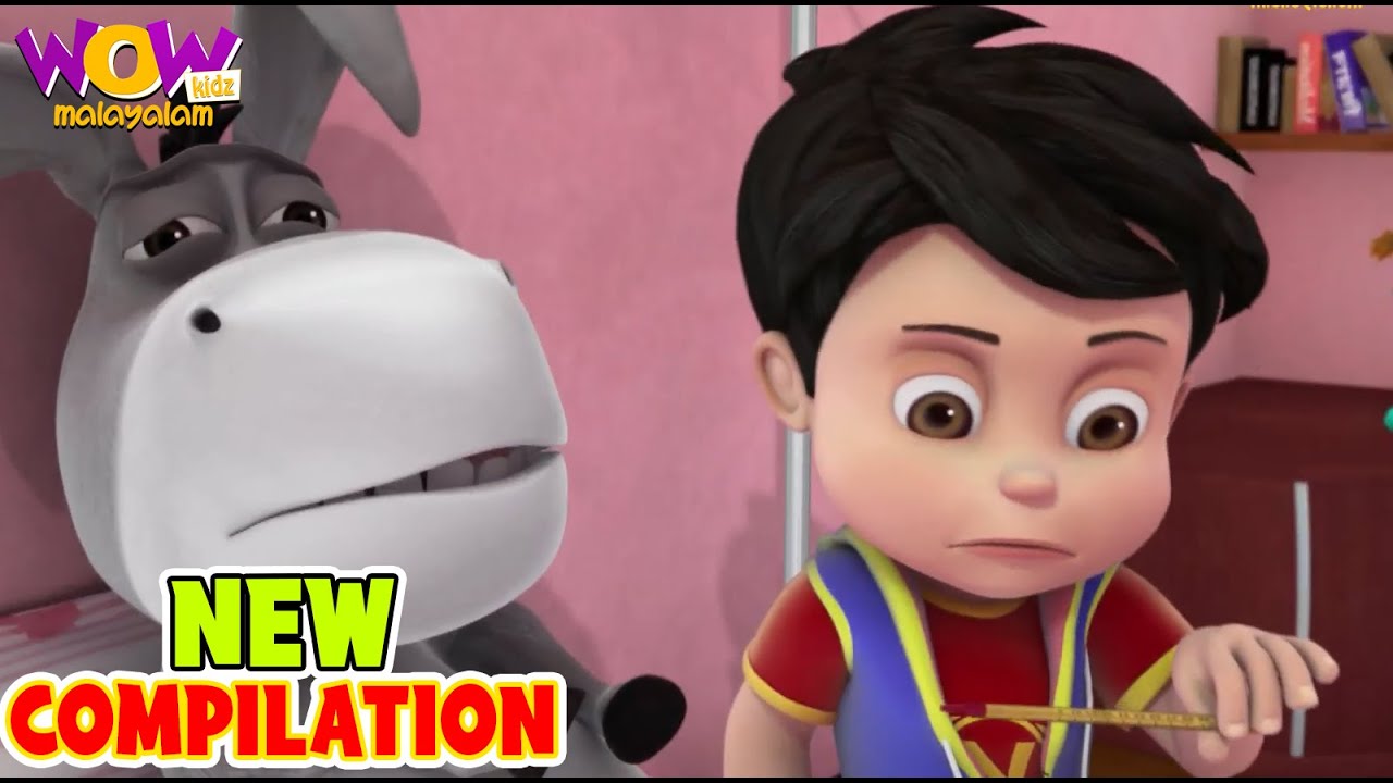 Vir തീവണ്ടി Chulbul |Vir The Robot Boy| New Compilation 154 | Kids ...