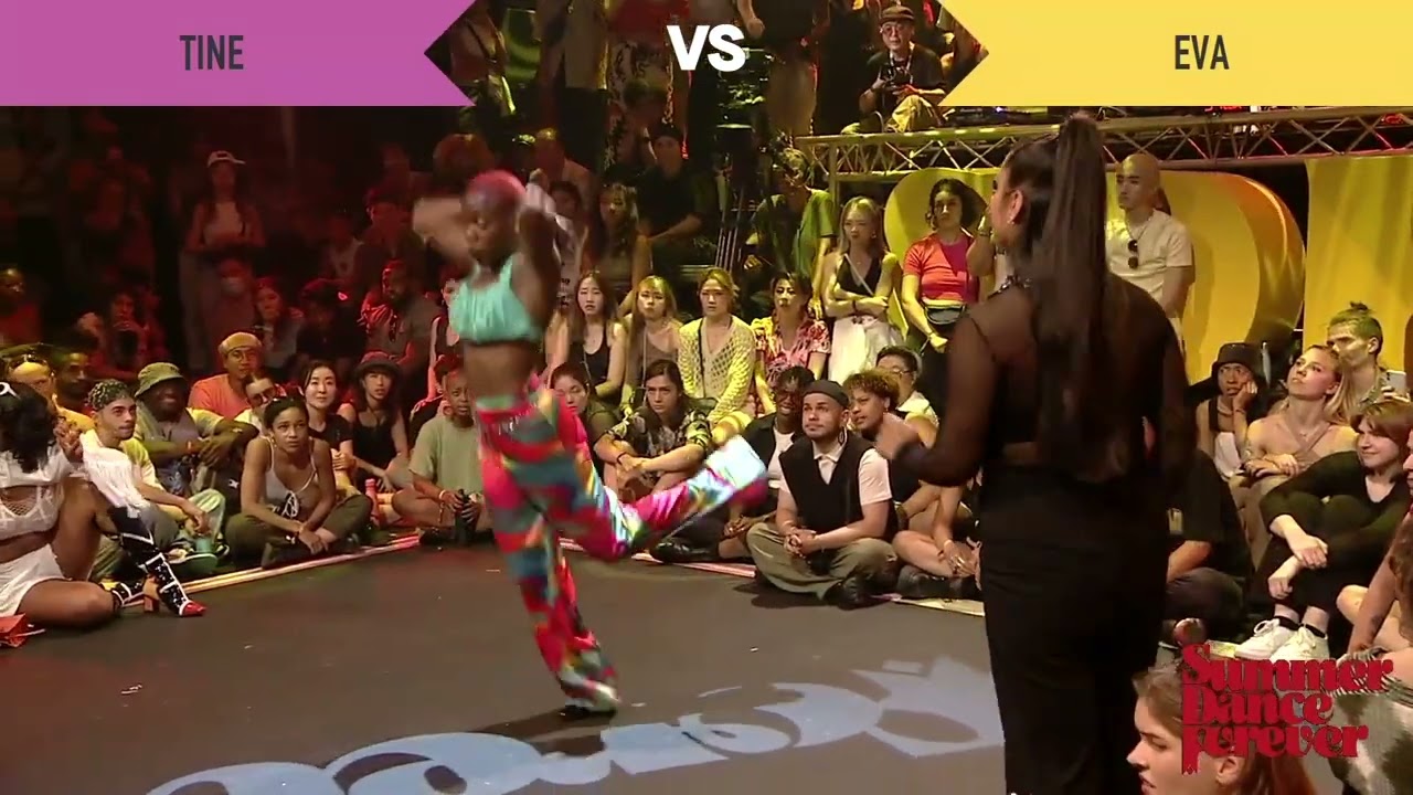 Tine vs Eva TOP 24 Waacking Forever - Summer Dance Forever 2022 - YouTube