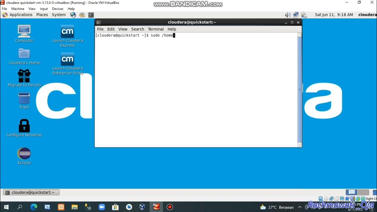 CARA INSTALL HUE DI CLOUDERA LEWAT VIRTUAL BOX|#virtualbox #cloudera - YouTube
