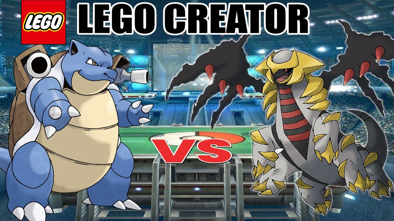 LEGO 31073 & 31088 CREATOR 3 in 1 The Pokemon WAR ( Blastoise Vs ...