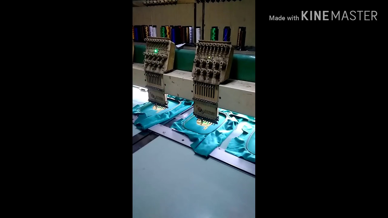 bordir computer bagus dan akurat - YouTube