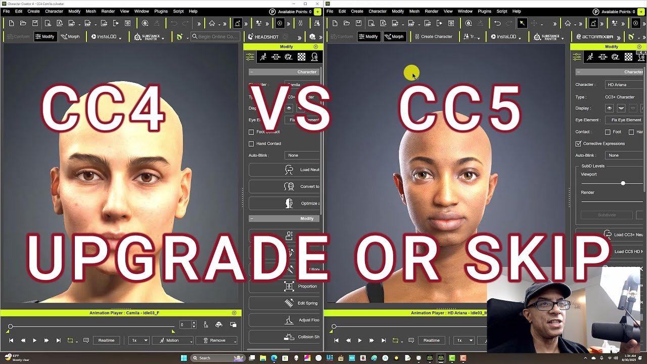 Reallusion CC4 VS CC5 UpGrade Or Skip - YouTube