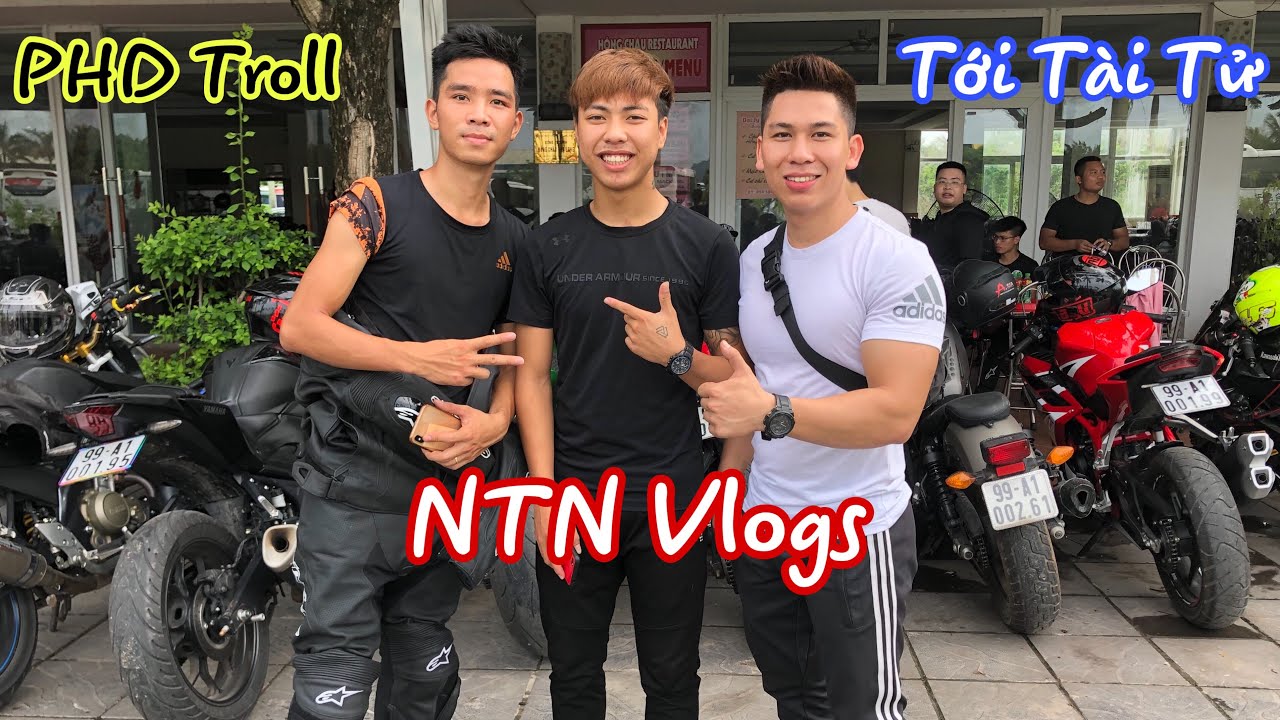Tới Tài Tử Giao Lưu Gặp Gỡ NTN Vlogs và PHD Troll ở Đại Hội Motor ...
