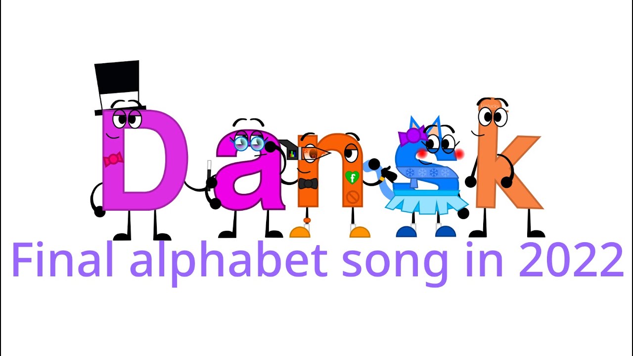 Danish alphabet song - YouTube